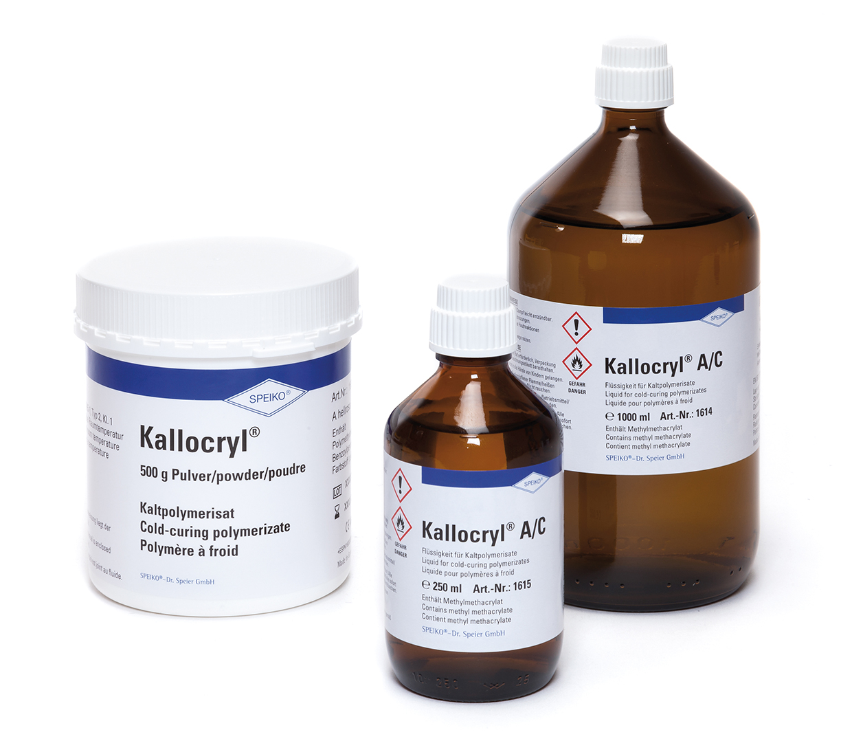 Kallocryl fürs Labor – Medizinprodukte und Dentalpräparate