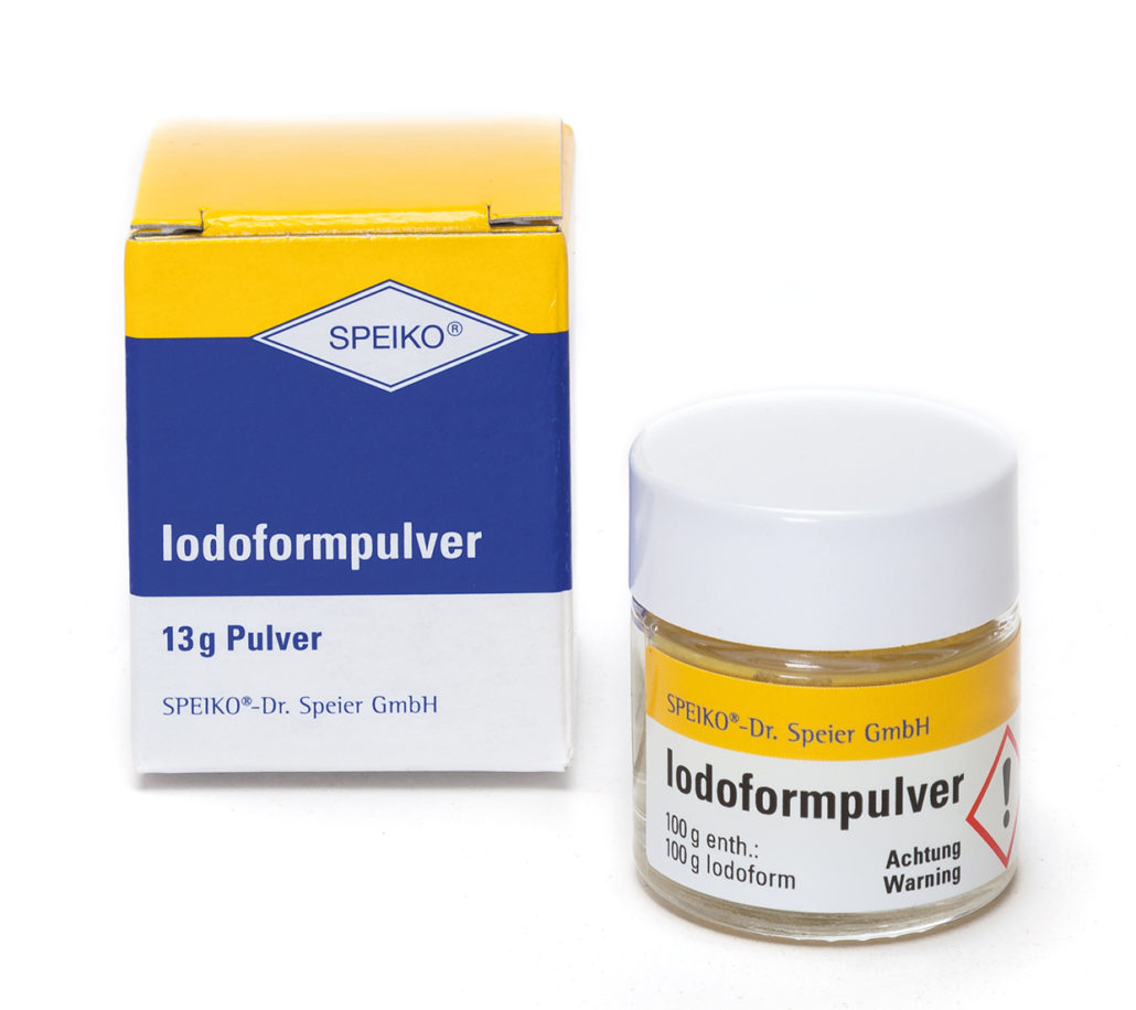 Iodoform (uk) – Medizinprodukte und Dentalpräparate